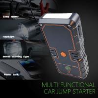 China Rugged 600A Peak Current Car Jump Starter with 16000mAh Capacity and Multi-Function Lighting for sale