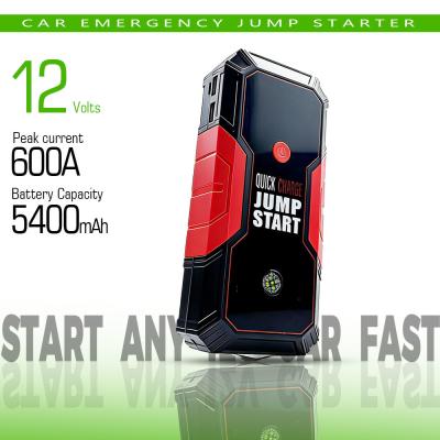 China High-Power 600A Peak Current Car Jump Starter with Wireless Charging and Multi-Function Design for sale