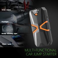 China 600A Peak Current Car Jump Starter with 6000–16000mAh Battery Capacity and Digital Display for sale