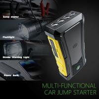 China 1000A Peak Current Car Jump Starter with 12000mAh Battery Capacity and LED Flashlight & Emergency Strobe for sale
