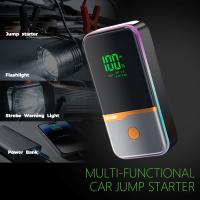 China Portable Car Jump Starter with 600A Peak Current 16000–30000mAh Battery Booster Multi-functional Power Bank for sale