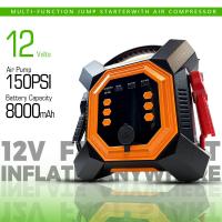 China 600A Peak Multi Functional Jump Starter with 16000mAh Power Bank and 150PSI Tire Inflator for sale