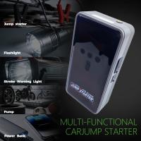 China Portable Car Jump Starter with 8000mAh Battery, 150PSI Air Compressor, and USB-C Power Bank for sale