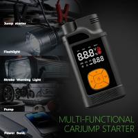 China Smart Car Jump Starter with 150PSI Air Compressor 8000mAh Battery and USB-C Fast Charging for sale