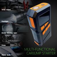 China 12V Smart Car Jump Starter with 150PSI Air Compressor Digital Display and USB-C Fast Charging for sale
