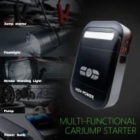 China Compact Multi Functional Jump Starter with 8000mAh Battery, 150 PSI Air Compressor, and 1000A Peak Current for Reliable Engine Ignition for sale