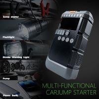China Portable Jump Starter with 1000A Peak Current, 150 PSI Air Compressor and 8000mAh Battery for Cars and Trucks for sale