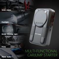 China All-in-One Car Jump Starter with 150 PSI Air Pump 8000mAh Battery and 1000A Peak Current for sale