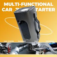China Multi-Function 1000A Peak Current Battery Booster with 150 PSI Air Compressor and 8000mAh Portable Power Bank for sale