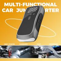 China 8000mAh Multi Functional Jump Starter with 150 PSI Air Compressor and 12V Jump Start for Emergency Vehicle Charging for sale