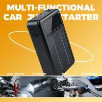 China High-Power Portable Jump Starter with 150 PSI Air Compressor and 6000mAh Multi-Functional Power Bank for sale