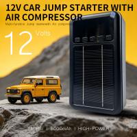 China High-Power Portable Jump Starter with 150 PSI Air Compressor and 6000mAh Multi-Functional Power Bank for sale