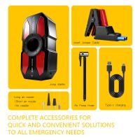 China 12V Car Jump Starter with 150 PSI Air Compressor and Multi-Capacity Power Bank for sale