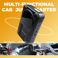 China High-Power 1200A Peak Multi Functional Jump Starter with 150 PSI Air Compressor and 8000mAh Battery for sale