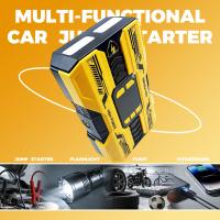 China Rugged 600A Peak Current Multi Functional Jump Starter with 8000mAh Battery and 150 PSI Air Compressor for sale