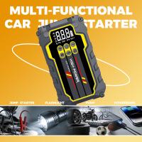 China 12V Multi Functional Jump Starter with 150 PSI Air Compressor 600A Peak Current and 8000mAh Battery for sale