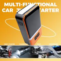 China High-Capacity 12V Car Jump Starter with 150 PSI Air Compressor and 30000mAh Power Bank for sale