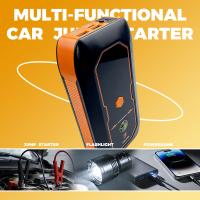 China Compact 600A Peak Current Car Jump Starter with 8000mAh Battery and 12V Output Portable Power Bank for sale