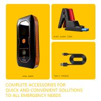 China Compact 600A Peak Current Car Jump Starter with 8000mAh Battery and 12V Output Portable Power Bank for sale