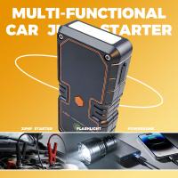 China Rugged 600A Peak Current Car Jump Starter with 8000mAh Battery and Durable ABS Shell for sale