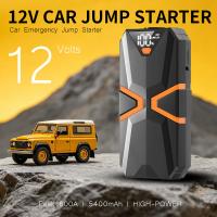 China Compact 600A Peak Current Car Jump Starter with LED Display and 8000mAh Battery for sale