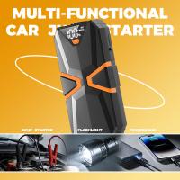 China Compact 600A Peak Current Car Jump Starter with LED Display and 8000mAh Battery for sale