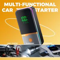 China High Capacity 12V Car Jump Starter 30000mAh Portable Battery Booster with LED Display for sale