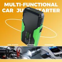 China 12V Car Jump Starter with 600A Peak Current 6400mAh Battery and Built-in Flashlight for Emergency Power for sale