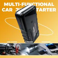 China Peak 6400mAh Battery Multi Functional Jump Starter with 600A Peak Current and Built-in Flashlight for Emergency Use for sale