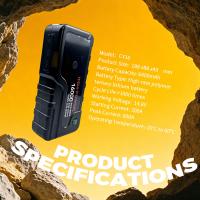 China Peak 6400mAh Battery Multi Functional Jump Starter with 600A Peak Current and Built-in Flashlight for Emergency Use for sale