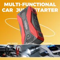 China 12V Car Jump Starter with 500A Peak Current 6000mAh Battery and 150 PSI Air Compressor for sale