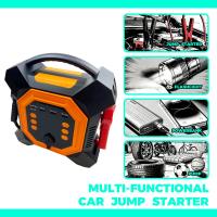 China 24000mAh Battery 150 PSI Air Compressor 600A Peak Current Multi Functional Jump Starter for Cars for sale