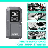 China Smart Jump Starter with 1000A Peak Current and 8000-12000mAh Battery Built-in Air Compressor Portable Battery Booster for sale