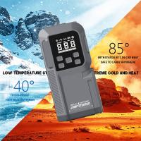 China Smart Jump Starter with 1000A Peak Current and 8000-12000mAh Battery Built-in Air Compressor Portable Battery Booster for sale