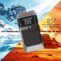 China Pro 12V Smart Jump Starter with 1000A Peak Current 8000mAh Battery and 150PSI Air Compressor Portable Power Booster for sale