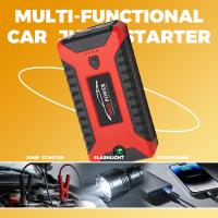 China Rugged Shock-Resistant 600A Peak Current Jump Starter with 5400mAh Battery and Emergency Light for sale