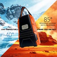 China Heavy-Duty 12V Jump Starter with 1000A Peak Current 150 PSI Air Compressor and LED Work Light for sale