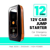 China Compact 12V Car Jump Starter with 150 PSI Digital Tire Inflator and 6000mAh-16000mAh Battery Capacity for Portable Power Bank for sale