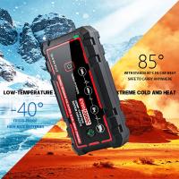 China Portable 12V 600A Peak Current Jump Starter with 6400mAh Battery and Multi-Function Emergency Charging for sale