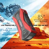 China Compact Car Jump Starter with 6000mAh Battery Smart Display & LED Flashlight Emergency Power Bank for sale