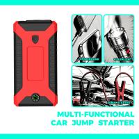 China RuggedStart 12V 600A Peak Current Car Jump Starter with 15000mAh Battery and Built-in LED Flashlight for sale