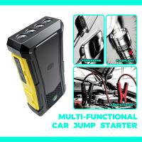 China 12V Heavy-Duty Car Jump Starter with 1200A Peak Power, Multi-LED Emergency Light & 150 PSI Tire Inflator for sale