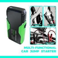 China Compact Car Jump Starter with 600A Peak Power, 6400mAh Battery & Built-in Tire Inflator for sale