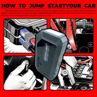 China 12V Smart Car Jump Starter with 150 PSI Tire Inflator and 800A Peak Current Portable Battery Booster for sale