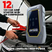 China 12V 1000A Peak Current Jump Starter with 150PSI Tire Inflator and 10000mAh Battery Booster for sale