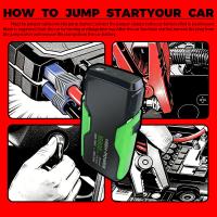 China Sleek 12V Portable Jump Starter with 600A Peak Power & 6400mAh Compact Battery Pack for sale
