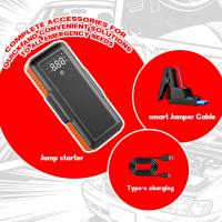 China Smart 12V Multi Functional Jump Starter with 1000A Peak Power, Type-C Fast Charging & Battery Charging Mode for sale