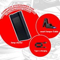 China Slim 12V Car Jump Starter with 600A Peak Current and 6000mAh Battery Capacity Portable Power Bank Emergency Battery Booster for sale