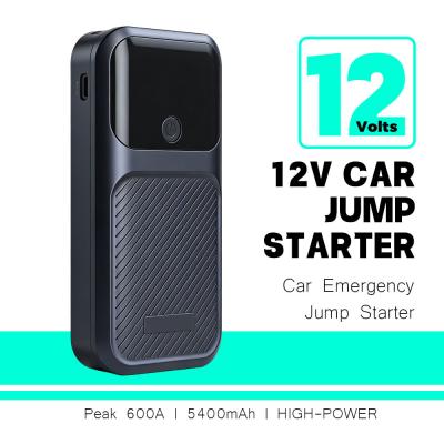 China 12V 1000A Peak Current Jump Starter with 12000mAh Battery Capacity and Type-C Charging Portable Battery Booster for sale