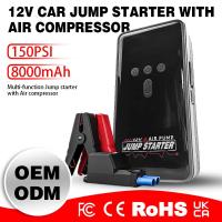 China Multi Functional Jump Starter Portable Car Battery Booster Pack Emergency Power Bank with LED Light and USB Charging Ports for Vehicles for sale